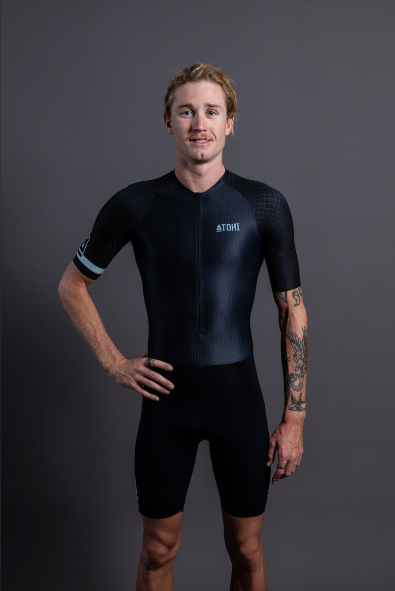 ATOHI | D-LITE | BLOC BLACK | MENS TRIATHLON SUIT – Atohi.co